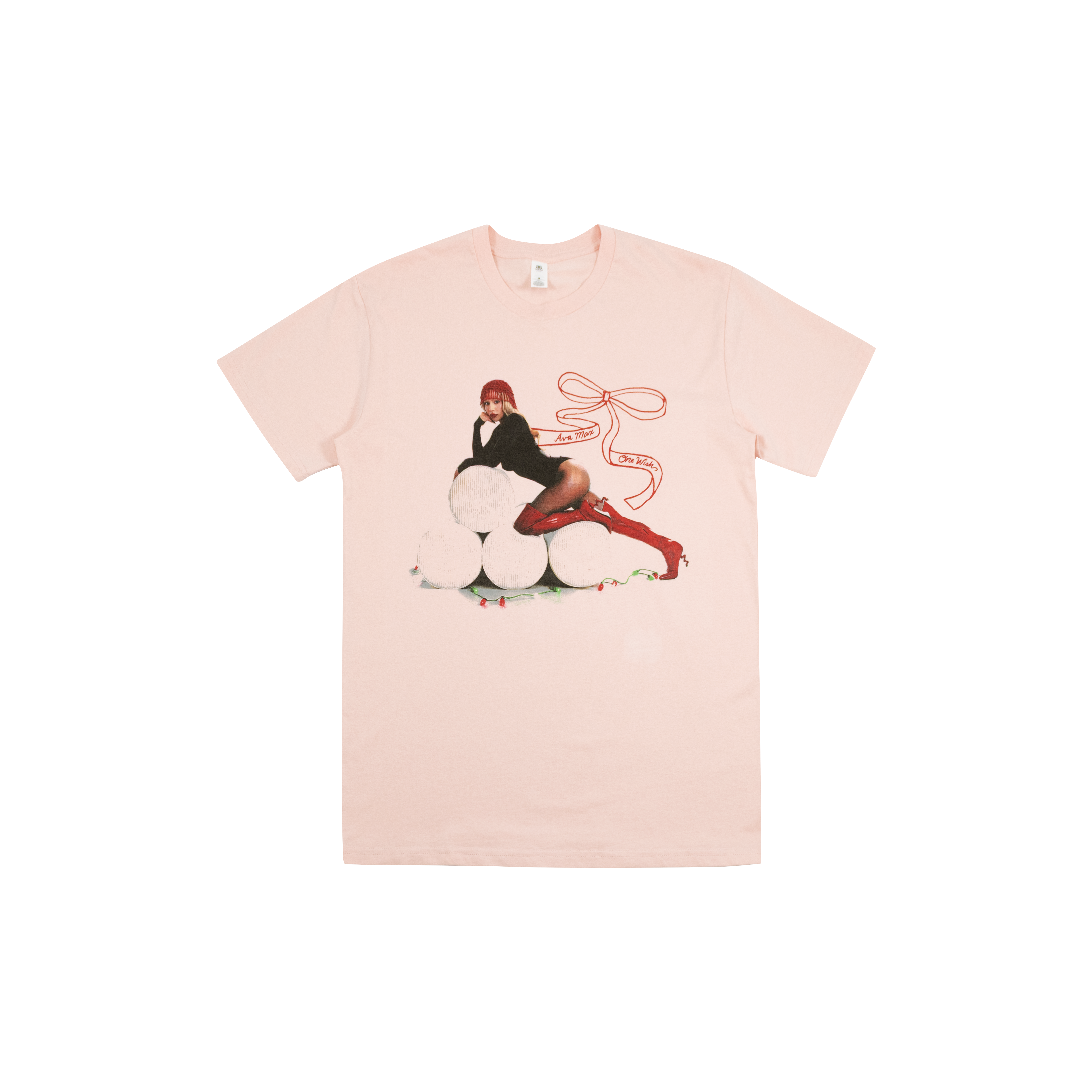 One Wish Tee (Peach) – Ava Max